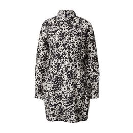 V&eacute;ro Moda Vero Moda Kleid 'JOSIEDORA' Damen Gr&ouml;&szlig;e 42 hellgrau / schwarz Sommerkleid