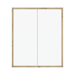 Roba Wandschrank &raquo;Morena&laquo; mit 2 T&uuml;ren - 60x15x70cm - braun - Holz / Acryl