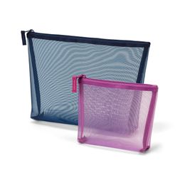Tchibo - 2 Aufbewahrungst&auml;schchen - violett