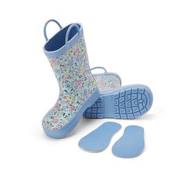 Tchibo - Kinder-Regenstiefel - Kinder - Gr. 24-25 - blau/print