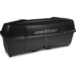 Uebler Heckbox B1 f&uuml;r Kupplungstr&auml;ger abschlie&szlig;bar 300 Liter schwarz matt - Transportboxen