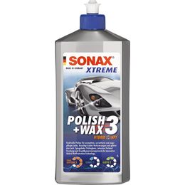 Sonax Xtreme Polish und Wax 3 Lackpolitur 500 ml - Au&szlig;enbereich & Lack