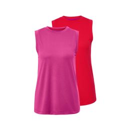 Tchibo - Sporttops - Damen - Gr. M - pink