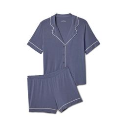 Tchibo - Shorty-Pyjama-Set - Damen - Gr. XS - wei&szlig;