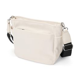 Tchibo - Canvas-Umh&auml;ngetasche - creme