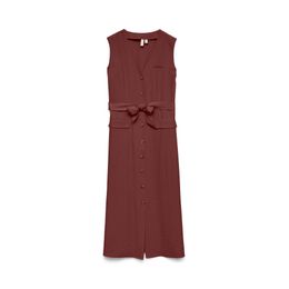 V&eacute;ro Moda Vero Moda Kleid 'VMJAYLIN' Damen Gr&ouml;&szlig;e 42 burgunder Sommerkleid