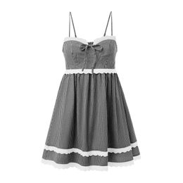 Imily Bela Kleid Damen Gr&ouml;&szlig;e 42 schwarz / wei&szlig; Sommerkleid