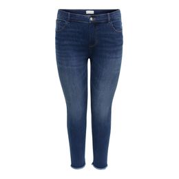 Only Carmakoma Jeans 'Lace' Damen Gr&ouml;&szlig;e 35/36 navy