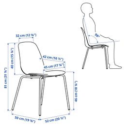 IKEA SK&Aring;LSTA Stuhl