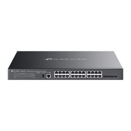 TP-LINK SG5428XMPP Omada 24-Port Gigabit Stackable Lite L3 Managed PoE++ Switch
