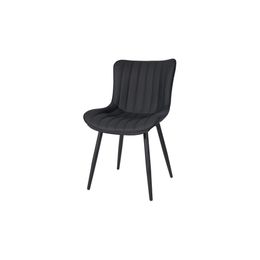M&ouml;bel Kraft Esszimmerstuhl schwarz Ma&szlig;e (cm): B: 50 H: 81 &raquo; M&ouml;bel Kraft