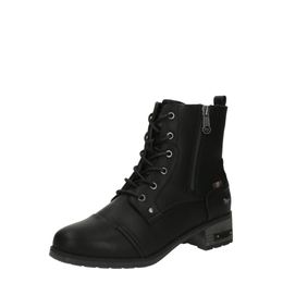 Mustang Lace-Up Ankle Boots female size 42 Black
