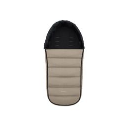 Kikka boo Fu&szlig;sack Urban f&uuml;r Kinderwagen Rei&szlig;verschluss Steppdesign Gurt&ouml;ffnungen beige