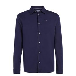 Tommy Jeans Button Up Shirt male size XL Dark blue / Red / White