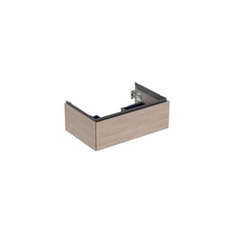 Geberit Waschtischunterschrank One 74x50,4x47cm, Eiche/Mela Holz, 1 Laden (505072005)