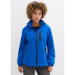 bonprix Ultraleichte Regenjacke, blau, Gr.50, Wasserdichte &Uuml;bergangsjacke, weit geschnitten
