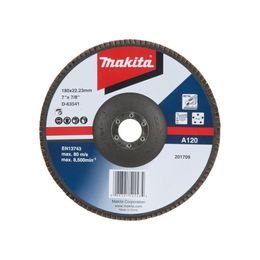 Makita F&auml;cherschleifscheibe 180mm A120 (D-63541)