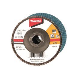 Makita F&auml;cherschleifscheibe 125mm Z40 (D-27486)