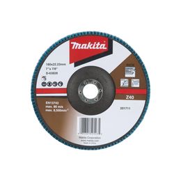 Makita F&auml;cherschleifscheibe 180mm Z40 (D-63828)