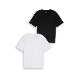 Tom Tailor Shirt male size M Black / White