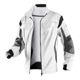 K&Uuml;BLER WORKWEAR K&uuml;bler Jacke PULSSCHLAG wei&szlig;/anthrazit Form 1324 Gr&ouml;&szlig;e 50 ; K&uuml;bler Workwear (1324 5365-1097-50)