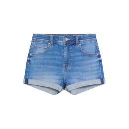 Bershka Shorts Damen Gr&ouml;&szlig;e 24/25 blue denim