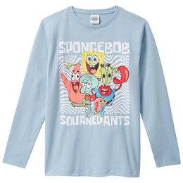 Yigga SpongeBob Schwammkopf Langarmshirt mit Print