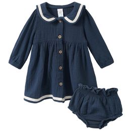 Topomini Newborn Musselin-Kleid mit Shorts