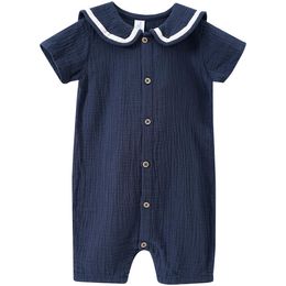 Topomini Baby Musselin-Overall aus Baumwolle