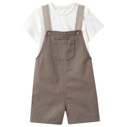 Topomini Jungen Latzshorts und T-Shirt im Set
