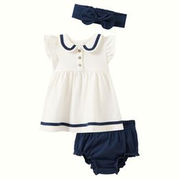 Topomini Newborn Kleid mit Shorts und Haarband