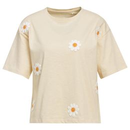 Gina Damen Shirt mit Blumen-Applikation