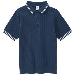 Topolino Jungen Strick-Poloshirt mit Rippstruktur