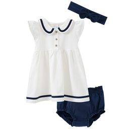 Topomini Baby Kleid mit Shorts und Haarband
