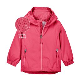 Funktionsjacke "FIOS 27 MNS JCKT", Kinder, Gr. 122/128, pink, Obermaterial: 100% Polyester;Futter: 100% Polyester, FIRST INSTINCT BY Killtec, Jacken Funktionsjacke, Magic Print Funktionsjacke, wasserdicht, verl&auml;ngerbare &Auml;rmel