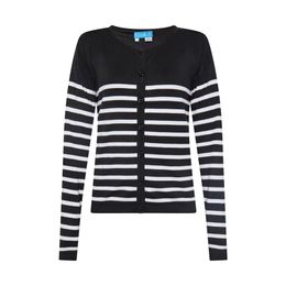 Sanika Strickjacke Damen Gr&ouml;&szlig;e M schwarz / wei&szlig;