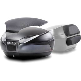 Shad SH48 Carbon & R&uuml;ckenlehne, Topcase Set
