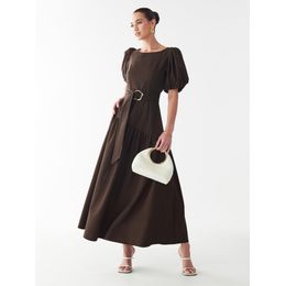 Willa Dress 'Elona' female size 46 Dark brown
