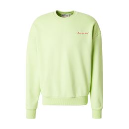 Naketano Sweatshirt Herren Gr&ouml;&szlig;e XL hellgr&uuml;n / blutrot