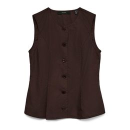 V&eacute;ro Moda Vero Moda Weste 'VMSelma' Damen Gr&ouml;&szlig;e XS schoko