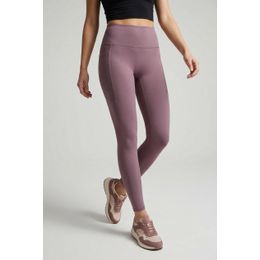 Funktionstights Only Play "ONPJAM-3-SANA XHW TIGHTS NOOS", Damen, Gr. M, N-Gr, rose braun, Jersey, Obermaterial: 80% Nylon, 20% Elasthan, unifarben, figurbetont kn&ouml;chelfrei, Hosen Funktionstights, mit reflektierenden Details, Topseller