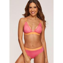 s.Oliver Bralette-BH 'Clemence' orange Gr. 75C. Ohne B&uuml;gel