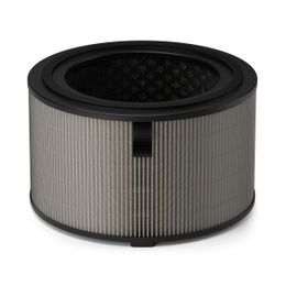 Ersatzfilter Philips "FY3400/30 HEPA NanoProtect Filter", schwarz (schwarz, wei&szlig;), B:23,7cm H:14,4cm T:23,7cm, Filterkartuschen, Ersatzfilter, bis zu 1 Jahr verwendbar, 1 Filter im Lieferumfang, Topseller