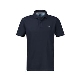 Poloshirt Lerros "Poloshirt mit COOL & DRY in GROSSEN GR&Ouml;SSEN", Herren, Gr. 6XL, classic navy, 60% Baumwolle, 40% Polyester, ohne Ausschnitt, Shirts Poloshirt, &Uuml;bergr&ouml;&szlig;e, Feuchtigkeitsregulierend, angenehm k&uuml;hl, Pflegeleicht