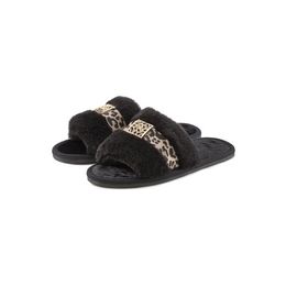 Vivance Dreams Pantolette 'Hausschuh, Pl&uuml;schhausschuh,' schwarz Gr. 36 f&uuml;r Damen