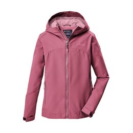 Funktionsjacke Killtec "KOS 157 GRLS JCKT", Kinder, Gr. 176, ros&eacute;, Obermaterial: 100% Polyester;Futter: 100% Polyester, Jacken Funktionsjacke, Wind- und wasserdichte M&auml;dchenjacke, 10.000 mm Wassers&auml;ule
