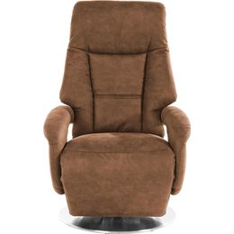 Sit & More TV-Sessel SIT & MORE "Enjoy Gr&ouml;&szlig;e S", braun (cognac), B:74cm H:109cm T:77cm, Luxus-Microfaser (100% Polyester);Luxus-Kunstleder;NaturLEDER (echtes Rindsleder), Sessel, TV-Sessel, in Gr&ouml;&szlig;e S, wahlweise mit Motor und Aufstehhilfe