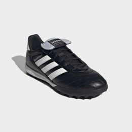 Fu&szlig;ballschuh adidas Performance "KAISER TEAM 2 F&Uuml;R KUNSTRASEN", Gr. 47, core schwarz, core wei&szlig;, core schwarz, Leder, Synthetik, Schuhe Fu&szlig;ballschuh, f&uuml;r kurzen Kunstrasen, Hart- und Aschenpl&auml;tze