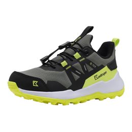 Outdoorschuh Kastinger "GSK-FOISKAR LOW KTX", Kinder, Gr. 34, gr&uuml;n (olive, limetta), Synthetik, Schuhe Outdoorschuh, wasserdicht, reflektierend f&uuml;r Kinder