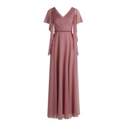 Vera Mont Kleid Damen Gr&ouml;&szlig;e 36 altrosa / silber Sommerkleid